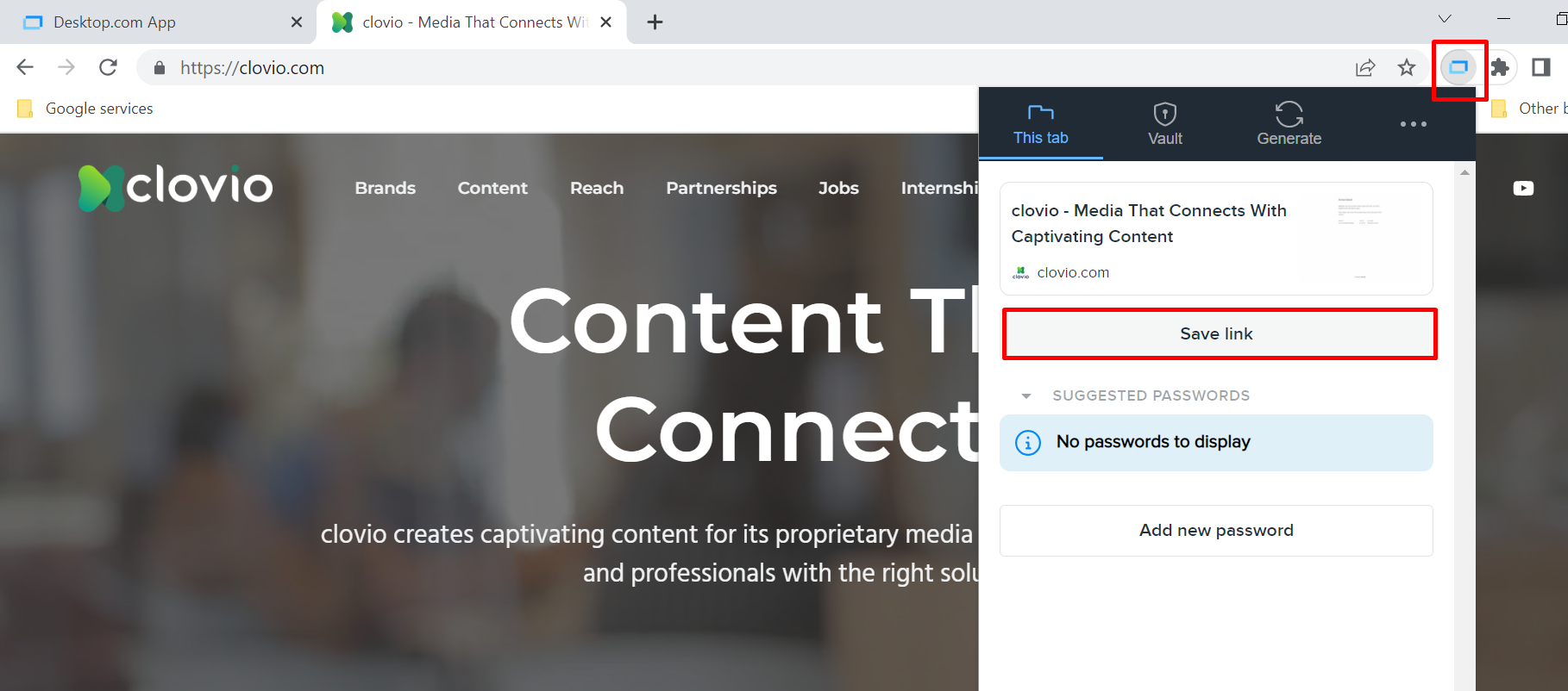 How To Save A Link Directly From Your Browser To Your Workspace 